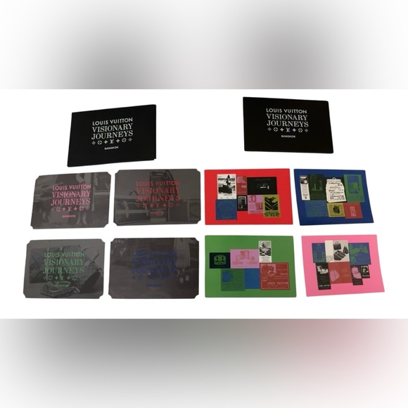 Louis Vuitton | Office | Two Louis Vuitton Visionary Journeys Postcard ...